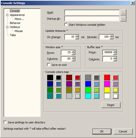 colors running vim in console2 does not show colours properly super