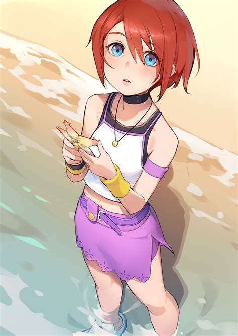 Kairi Kingdom Hearts And 1 More Drawn By Tetsuo Amenohutikoma Danbooru