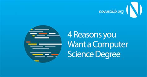 Reasons You Want A Computer Science Degree Novus Club