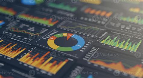 Dynamic Data Visualizations Displaying Business Analytics Revealing