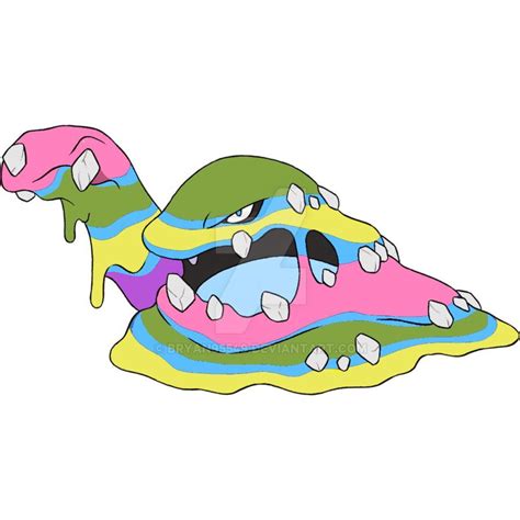 Shiny Alolan Muk By Bryan95549 On Deviantart