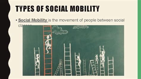 Sociology Chapter 8 Section 5 Social Mobility Types