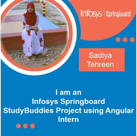 Sadiya Tehreen On Linkedin Internship Infosys Infosysspringboard