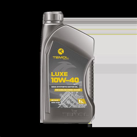 Моторна олива TEMOL LUXE 10W-40 1л – купити моторні оливи за вигідною ...