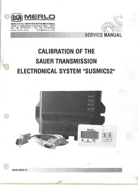 manual service danfoss susmic 52 pdf menu computing parameter