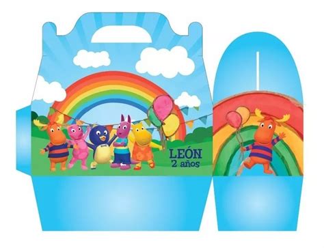 Kit Imprimible Backyardigans Sorpresitas Stickers Candy Bar Mebuscar