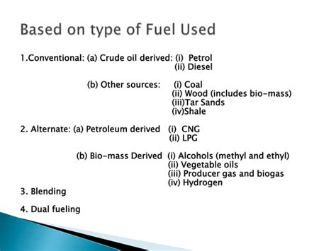 Ic Engines Types Classification And Nomenclature Pptx