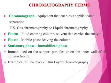 Chromatography Principles And Application Of Chromatography PPTX Chemistry Science