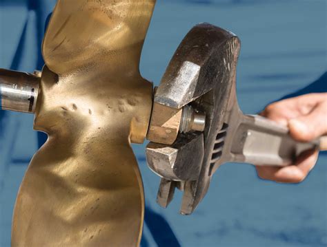 How To Remove An Inboard Boat Propeller Boating Mag