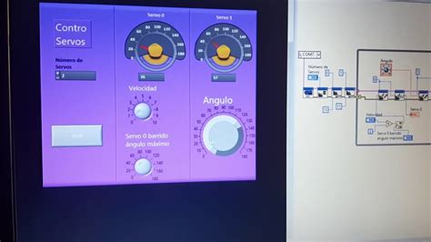 Video Practica Control De Servos Con Labview YouTube