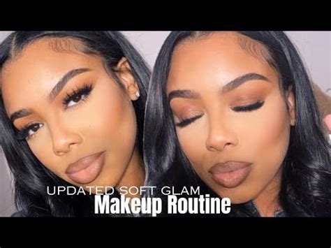 UPDATED MAKEUP ROUTINE *VERY DETAILED* | FULL COVERAGE SOFT GLAM MAKEUP ...