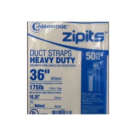 36 Zip Ties Tytons 50 Ct Bag