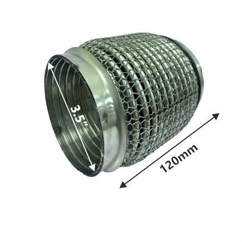 Flexible Ss Coupling Wire Mesh 3 5 120mm Deep Performance