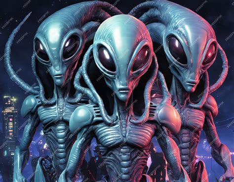 Premium Photo Alien Unknown Creature Ufo Extraterrestrial