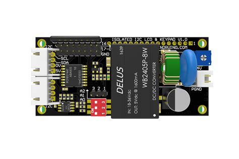 Smart Display Pannel IDP LCD1602 I2C ISOLATION