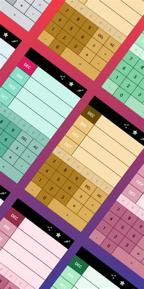 android 용 binary calculator hexadecimal to decimal converter 다운로드