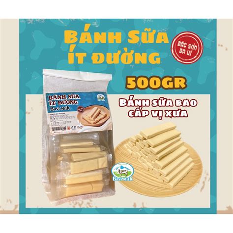 Bánh Sữa Ba Vì 500g Vị Truyền Thống ít Ngọt Ba Vì Milk Shopee Việt Nam