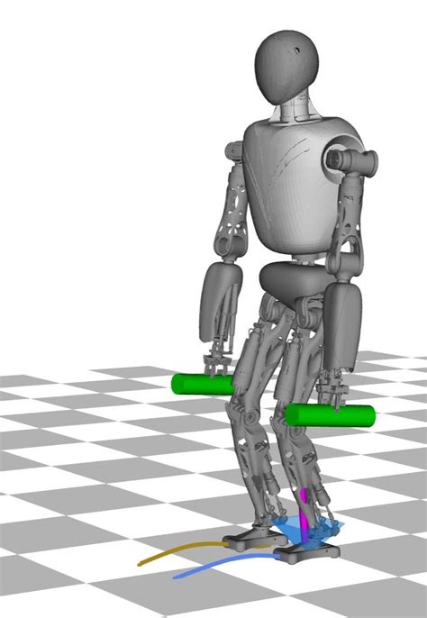 the rh5 humanoid robot performing a dynamic walking motion while