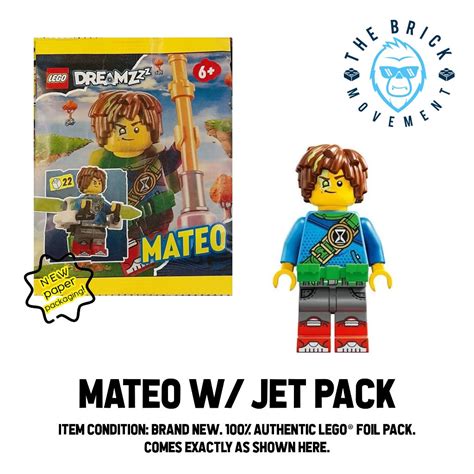 Lego Dreamzzz Mateo W Jet Pack Foil Pack The Brick Movement