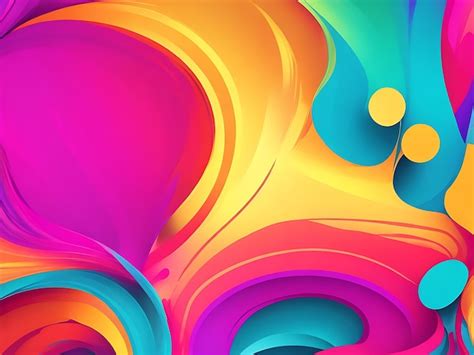 Premium Ai Image Abstract Colorful Background Ai Generated