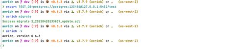 `aerich Migrate` Fails With Version `0 6 3` · Issue 238 · Tortoise Aerich · Github