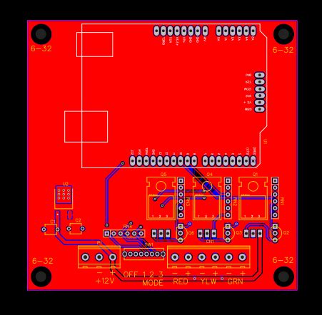 Traffic Light Controller EasyEDA Open Source Hardware Lab