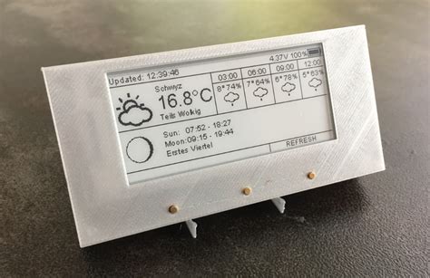 Squix Esp8266 Based E Paper Wifi Weather Station Mcu On Eclipse