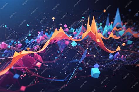 Premium Ai Image Big Data Visualization Social Network Or Business