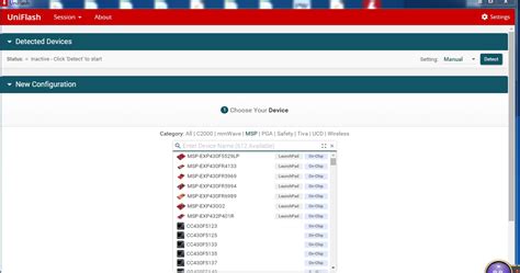 rtos msp430fr6972 uniflash erase memory issue msp low power
