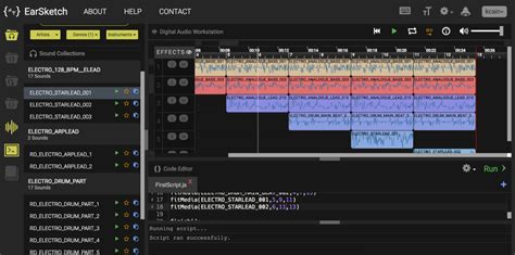 Earsketch Composition Through Coding