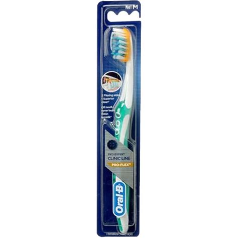 خرید و قیمت مسواک پروفلکس کلینیک لاین با برس متوسط اورال بی سبز