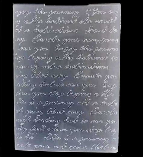 Ingles Na Sentimento Background Guhit Ng Stencil Eming Folder Para Sa Paggawa Ng Card Floral Diy