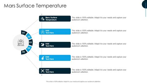 Mars Surface Temperature In Powerpoint And Google Slides Cpp PPT Presentation