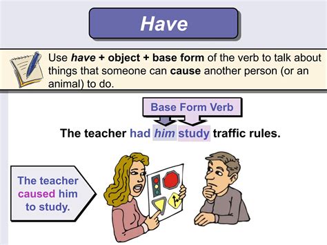 Causative Verbs PowerPoint Explanation For Students PPTX
