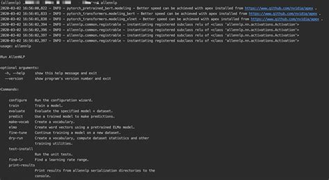 ModuleNotFoundError Issue Allenai Allennlp GitHub