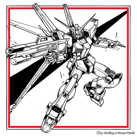 Gundam Coloring Pages Free And Printable