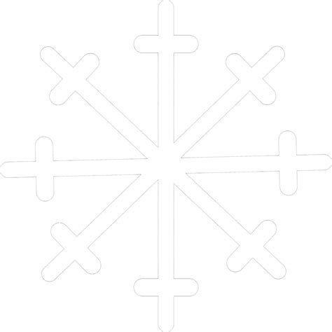 Line Art Illustration Of Snowflake Icon 24333001 Vector Art At Vecteezy