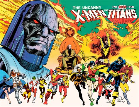 Uncanny X Men Vs New Teen Titans Hd Wallpaper 2017x1558 Wallpaper