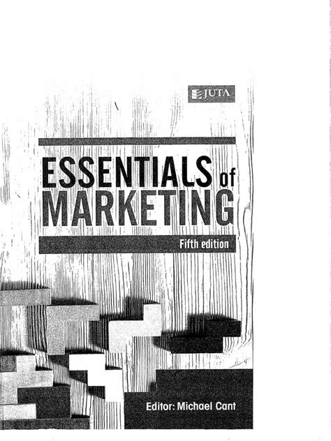 Essentials Of Marketing Pdf Marketing Market Segmentation