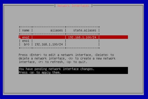 TrueNAS SCALE 22 02 0 Unable Bridge Setup TrueNAS Community