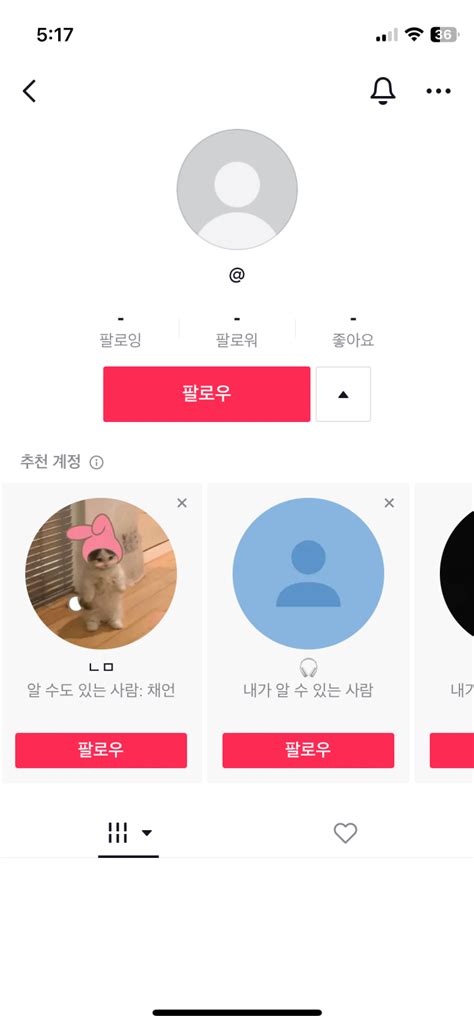 틱톡 프로필 지식in