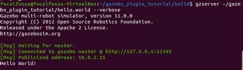 Getting Started With Gazebo In ROS Noetic