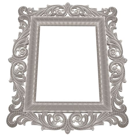 Classic Frame 03 Model Turbosquid 1796335