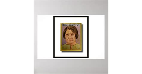 Ayn Rand Who Is John Galt Poster Zazzle