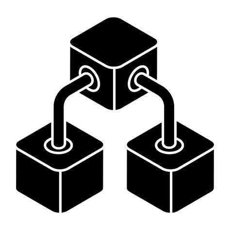 Editable Design Icon Of D Cube Network Vector Art At Vecteezy