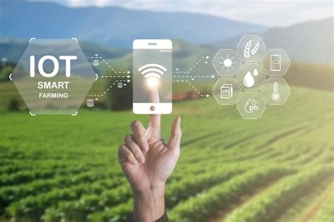 Premium Photo Smart Farming Using Iot Internet Of Thinking Technology And Analysis With Ai