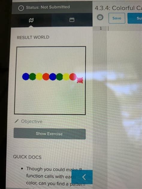 Codehs Colorful Caterpillarwrite A Program That