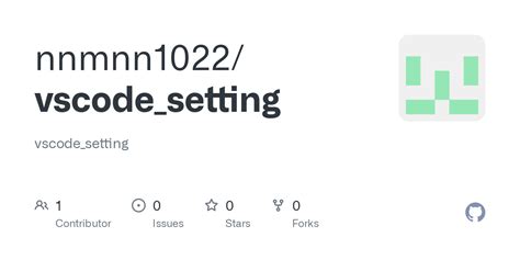 GitHub Nnmnn Vscode Setting Vscode Setting