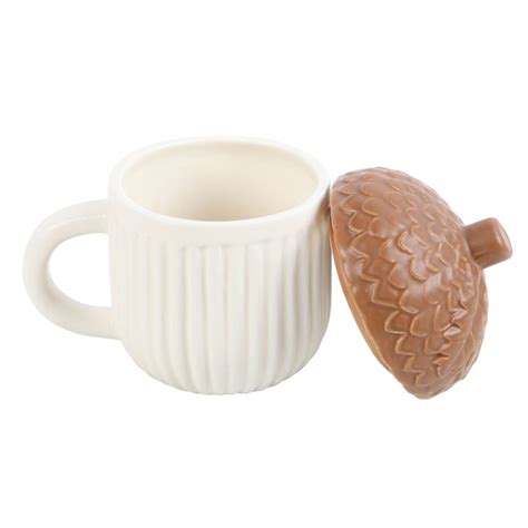 Autumn Acorn Shaped Mug Witches Cauldron