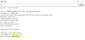 Esp Hostname Change Arduino Ide